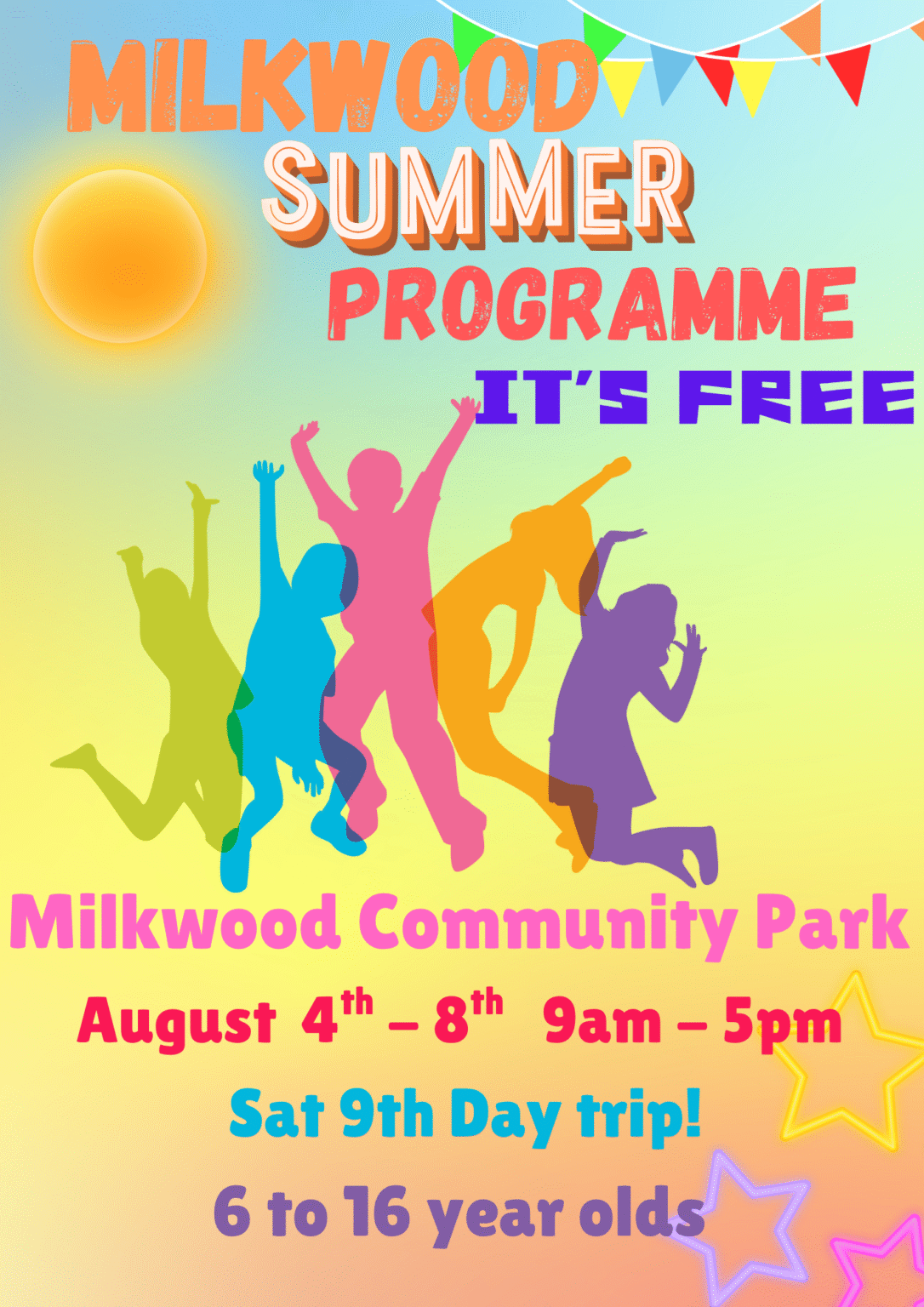 Milkwood Summer Programme 2025 - Herne Hill Parish